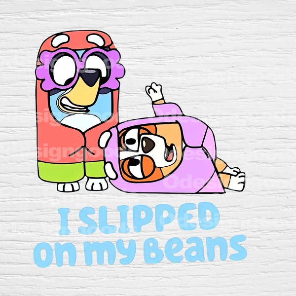 Bluey Beans Svg - Etsy Denmark