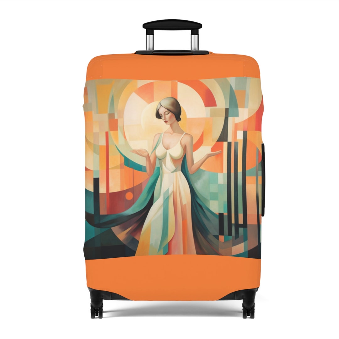 Abstract Art Luggage Cover - Etsy