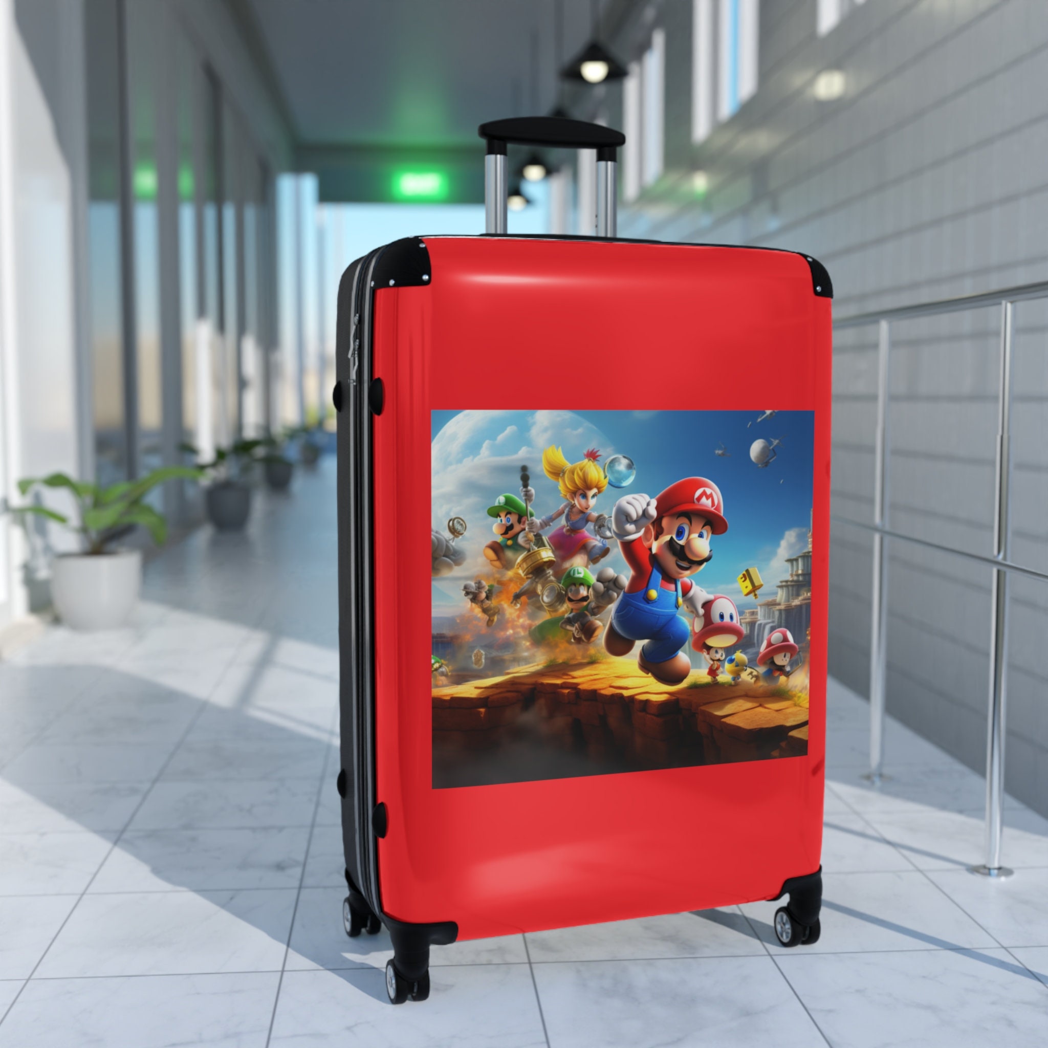 Mario and Team Suitcase - Etsy
