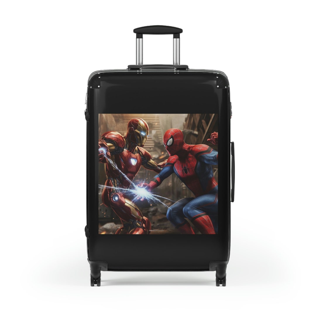 Iron Man & Spider-man Suitcase - Etsy