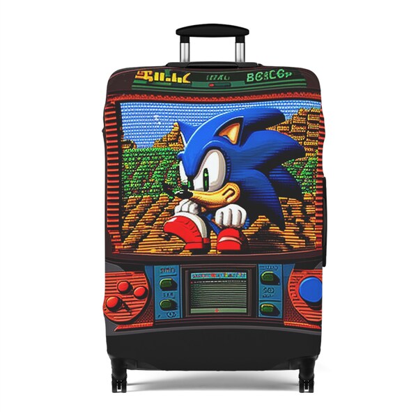 Sonic Suitcase Cover - Etsy