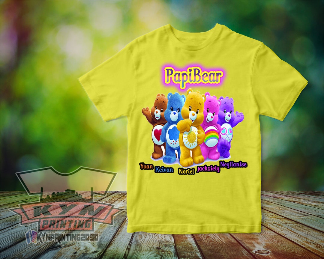 Personalized Papi Bear T-shirt - Etsy