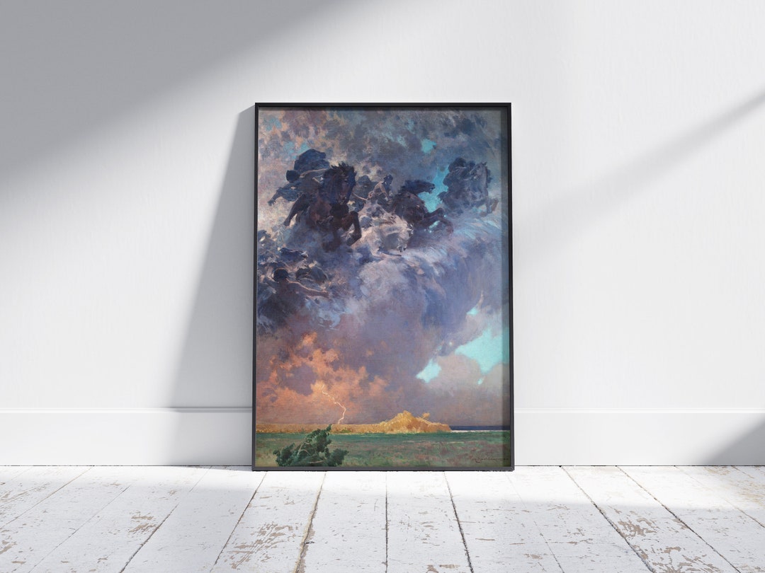 HQ Print - Storm - the Tempest - Burza by Zdzislaw Jasinski - Giclée ...