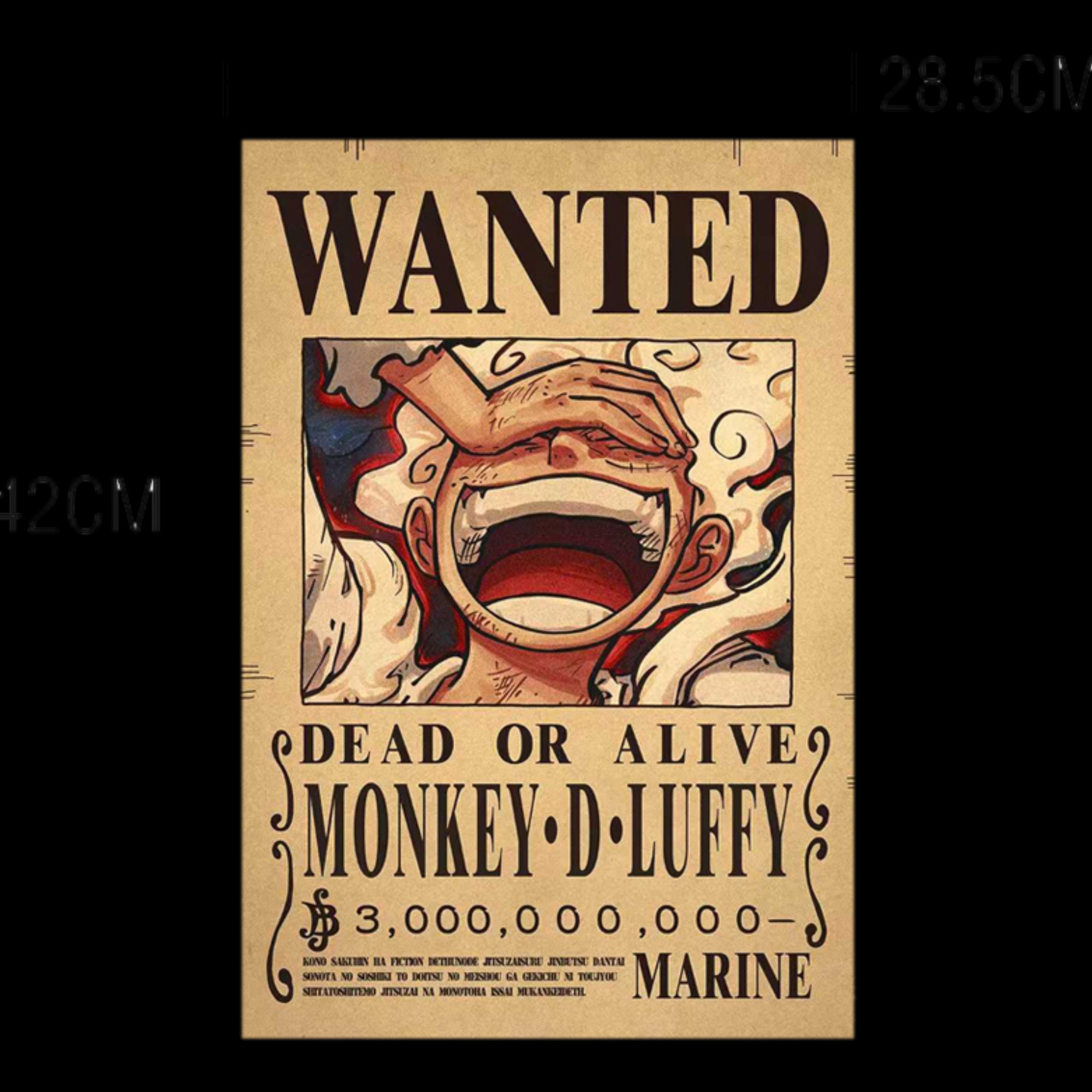One Piece Four Emperors Wanted Posters