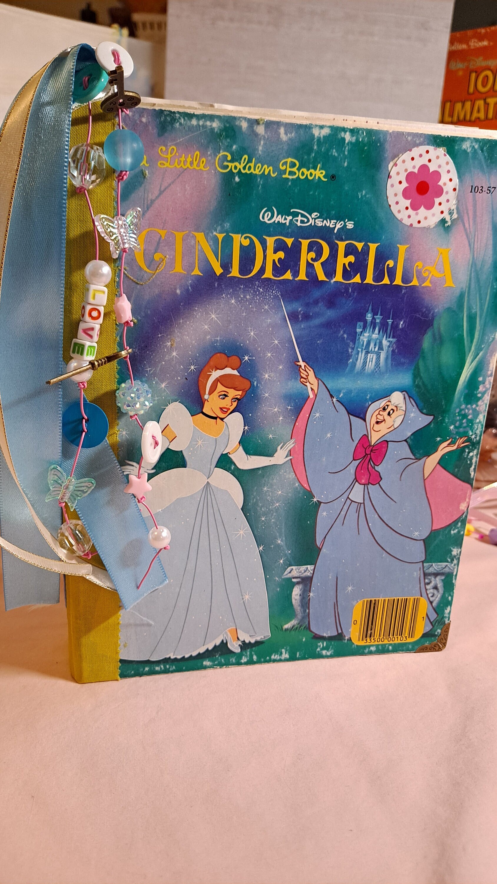 Little Golden Book Junk Journal Cinderella Etsy