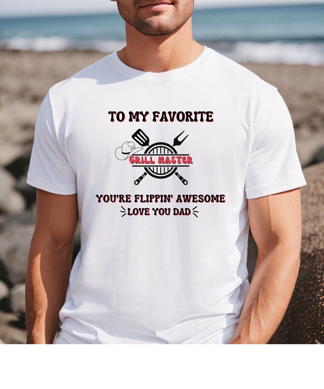 Dad's A Grill Master, Dad is My Best Buddy, Dad Tshirt, Birthday Gift ...