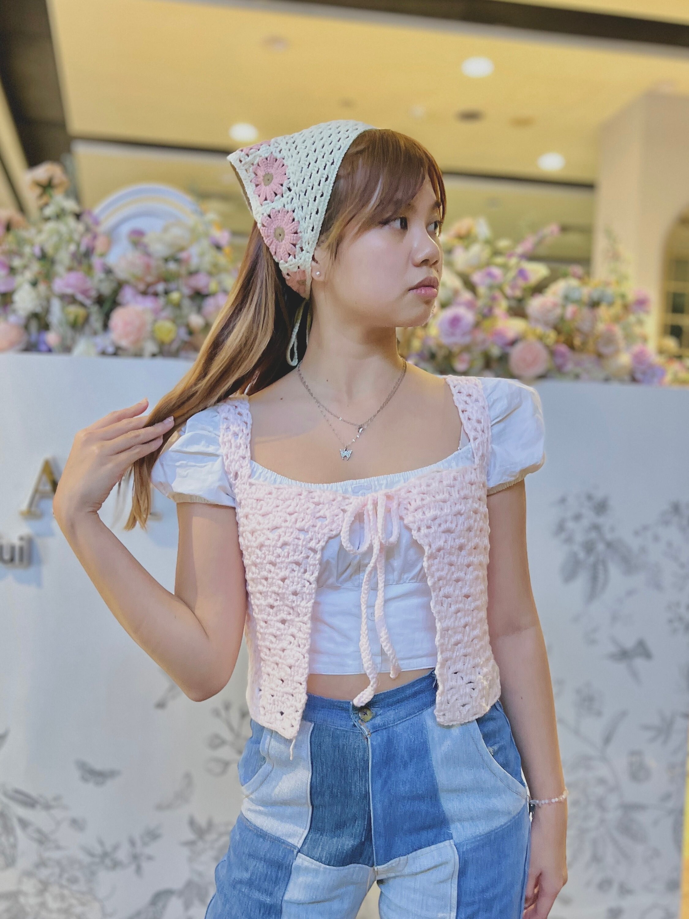 Lace Tie-up Vest Top Digital Crochet Pattern - Etsy