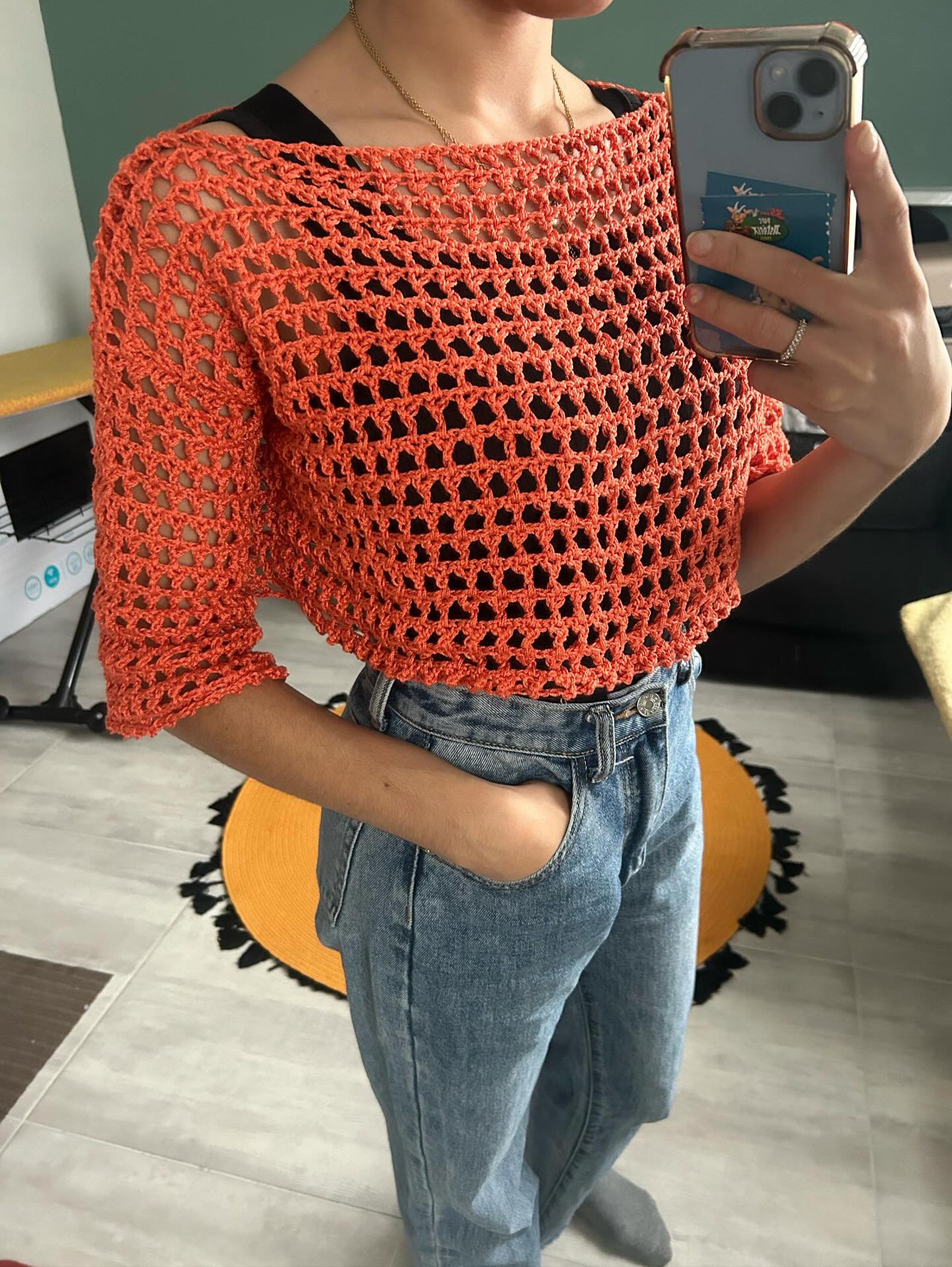 Beginners Y-mesh Stitch Crochet Crop Top Pattern - Etsy
