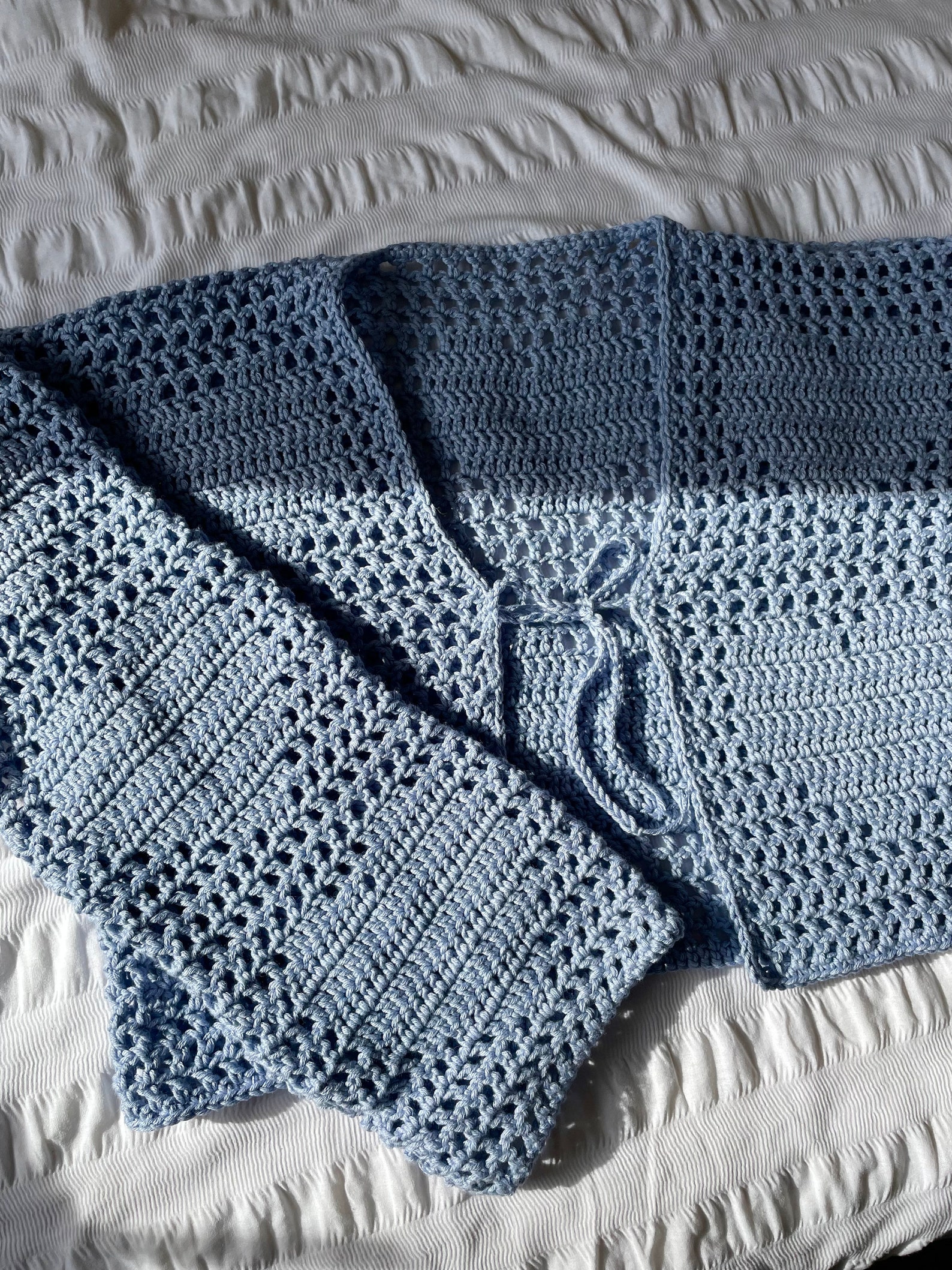 Filet Heart Cardigan Crochet Pattern - Etsy