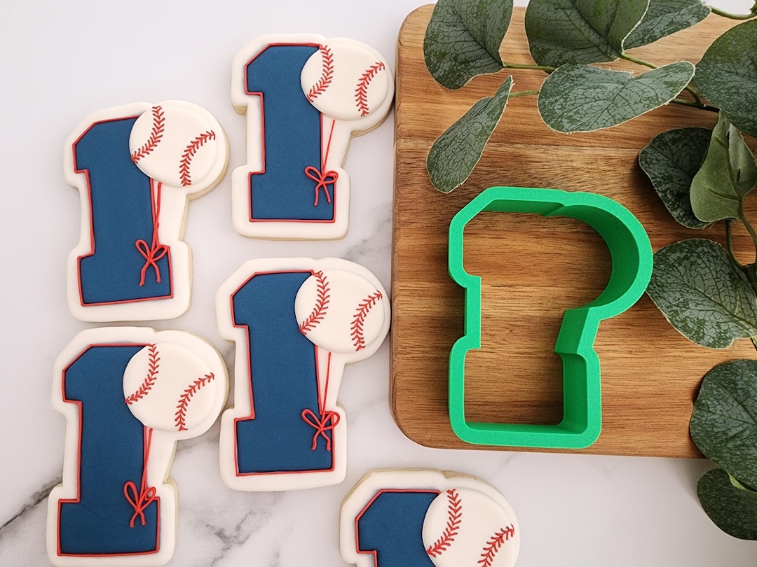 Number Set Cookie Cutter - Sports Numbers - Baseball - Soccer - Balloon ...