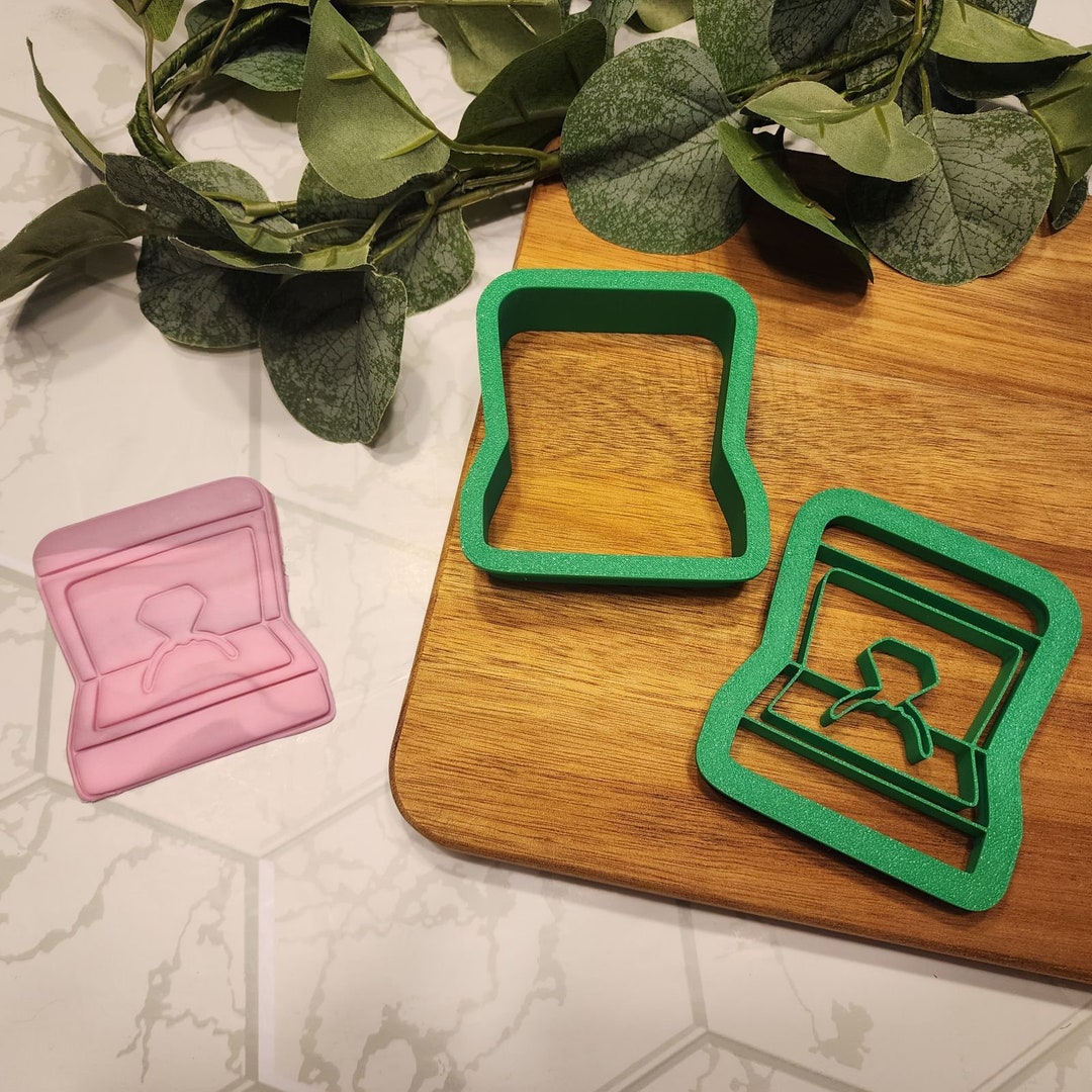 3" Ring Box Nesting Embosser Cookie Cutter Engagement Ring Cookie ...
