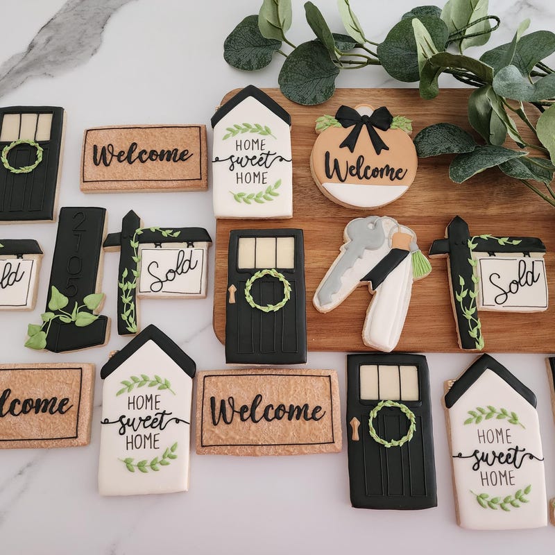 New Home Cookies - Etsy
