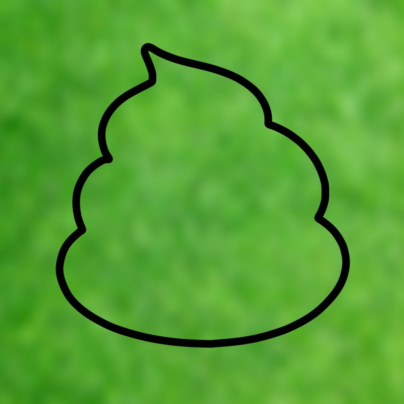 Poop Emoji Cookie Cutter CHUNKY Cutter Fondant Cutter Clay Cutter - Etsy