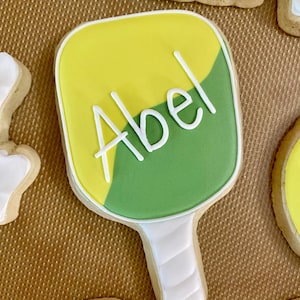 Pickleball Paddle - Cookie Cutter - Pizza Board - Charcuterie Board ...