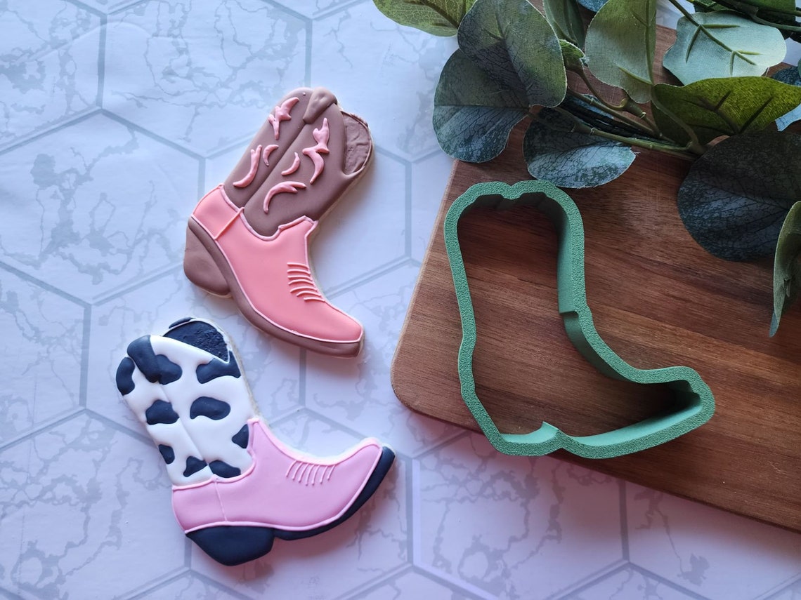 Cowboy Boot Cookie Cutter Cowboy Cookie Cutter Cowgirl Boot Cookie ...