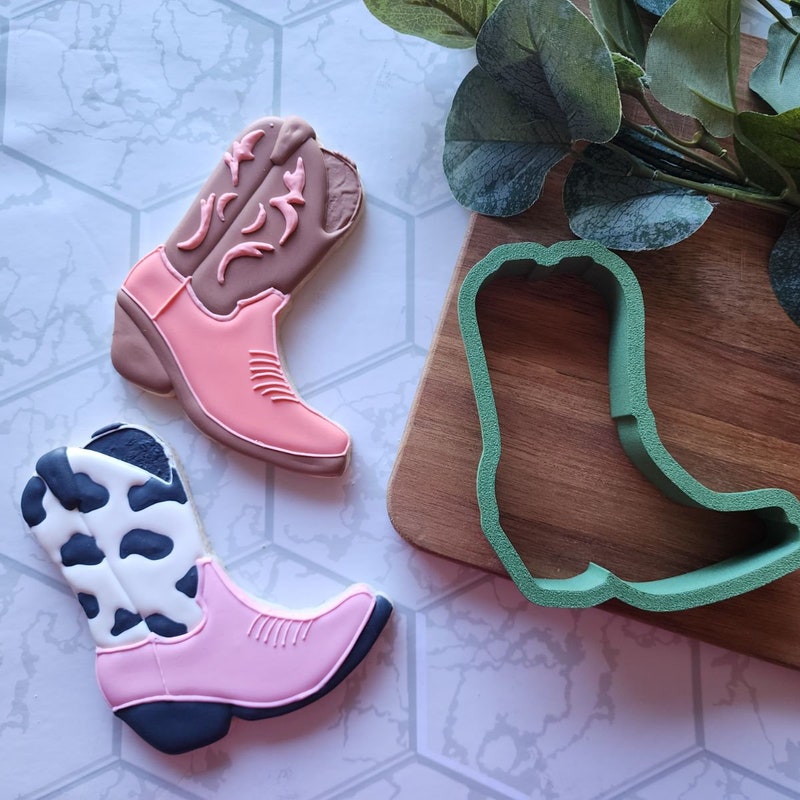 Cowboy Boot Cookies - Etsy