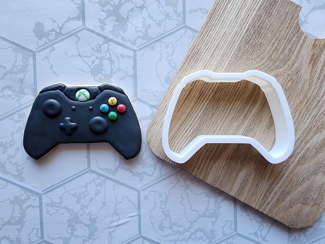 Gaming Controller Cookie Cutter - Video Game Controller Cookie Cutter ...