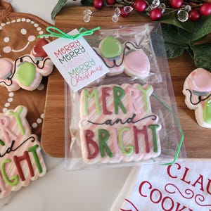 2pc Merry & Bright Cookie Cutter Set - Christmas Cookie Cutter Set ...