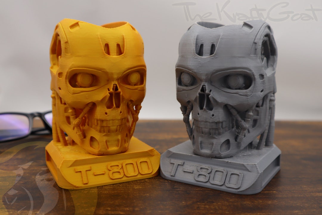 Terminator Toothbrush Holder Make-up Brush Pencil Holder - Etsy