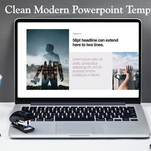 Creative Clean Modern Powerpoint Template - Etsy