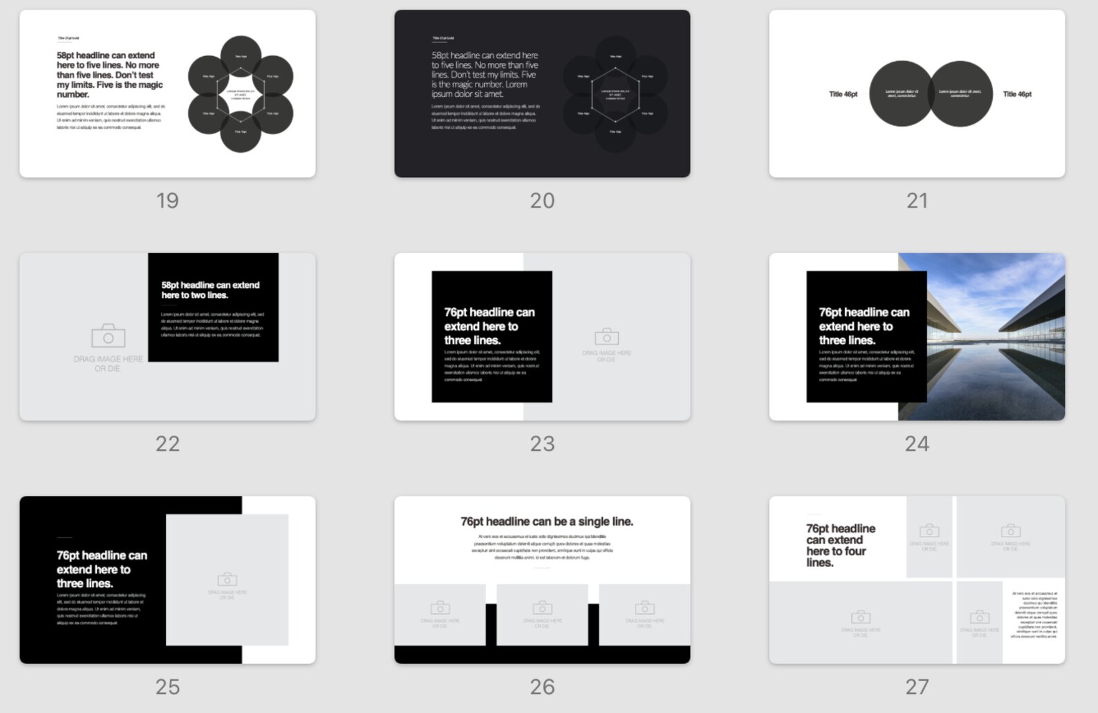 Creative Clean Modern Powerpoint Template - Etsy