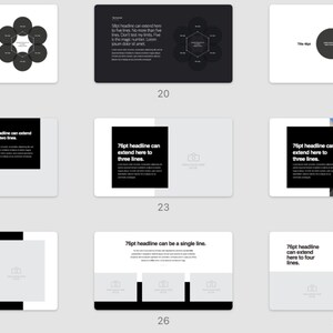 Creative Clean Modern Powerpoint Template - Etsy