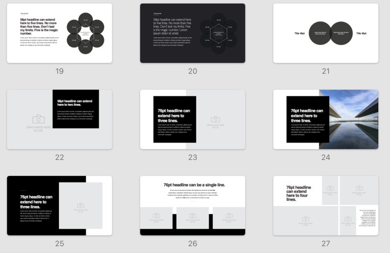 Creative Clean Modern Powerpoint Template - Etsy