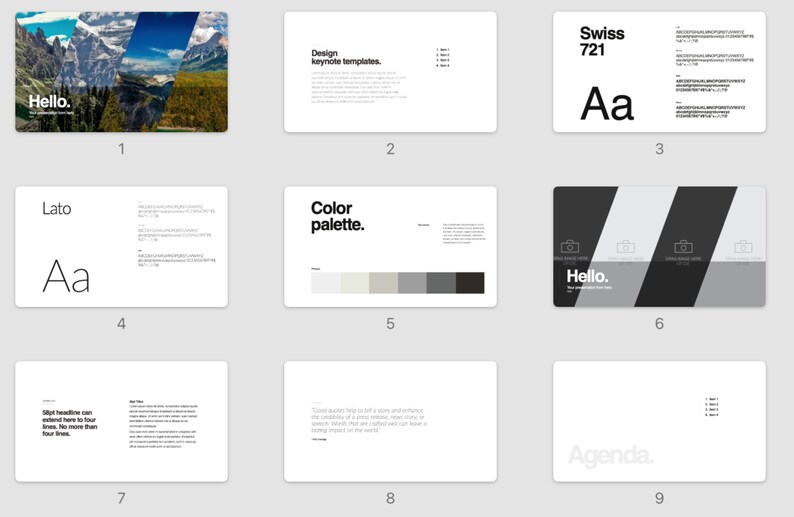 Creative Clean Modern Powerpoint Template - Etsy