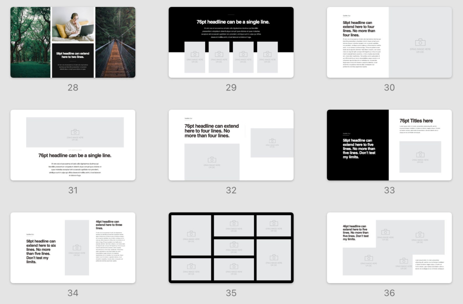 Creative Clean Modern Powerpoint Template - Etsy