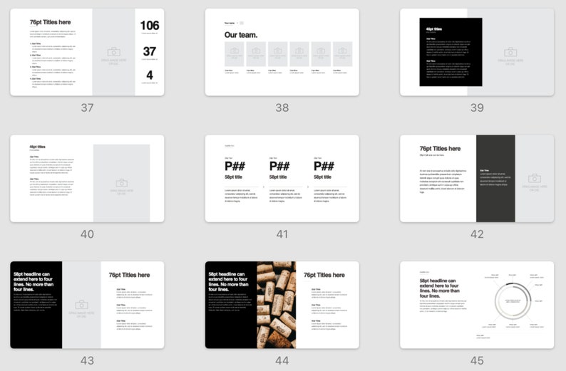 Creative Clean Modern Powerpoint Template - Etsy