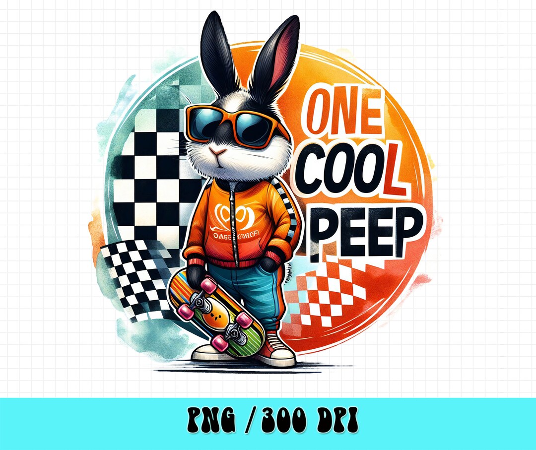 One Cool Peep PNG, Lindo Peep Png, Niños Pascua Png, Conejito de Pascua ...