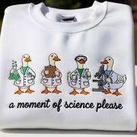 Laboratory Life Sweatshirt | Science Floral Crewneck | Botanical Beaker ...