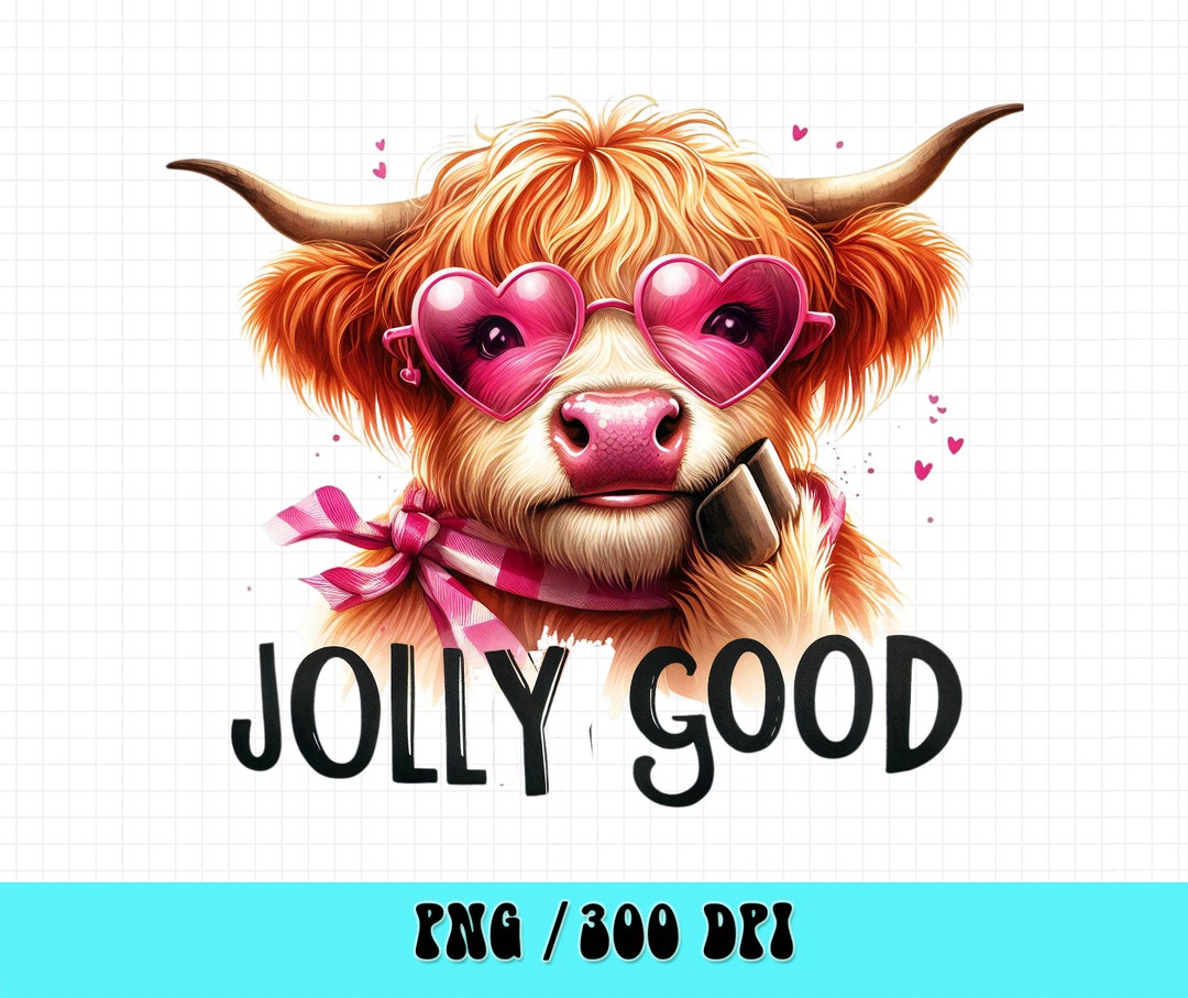 Jolly Good Png,cute Highland Cow Png,heifer Cow Png,western Cow Png ...