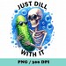 Dill With It Png,skeleton Pickle Png,dill Pickle Clipart,pickle Png ...
