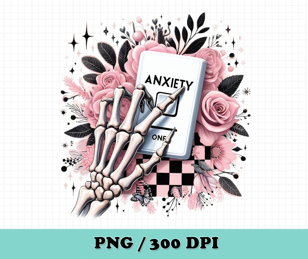 Anxiety Png,anxiety Skeleton Png,funny Sarcastic Clipart,spooky ...