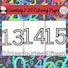 Number Coloring Pages: Counting 1-20 Printable (PDF) - Etsy