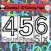 Number Coloring Pages, Counting 1-20, Preschool, Kindergarten ...
