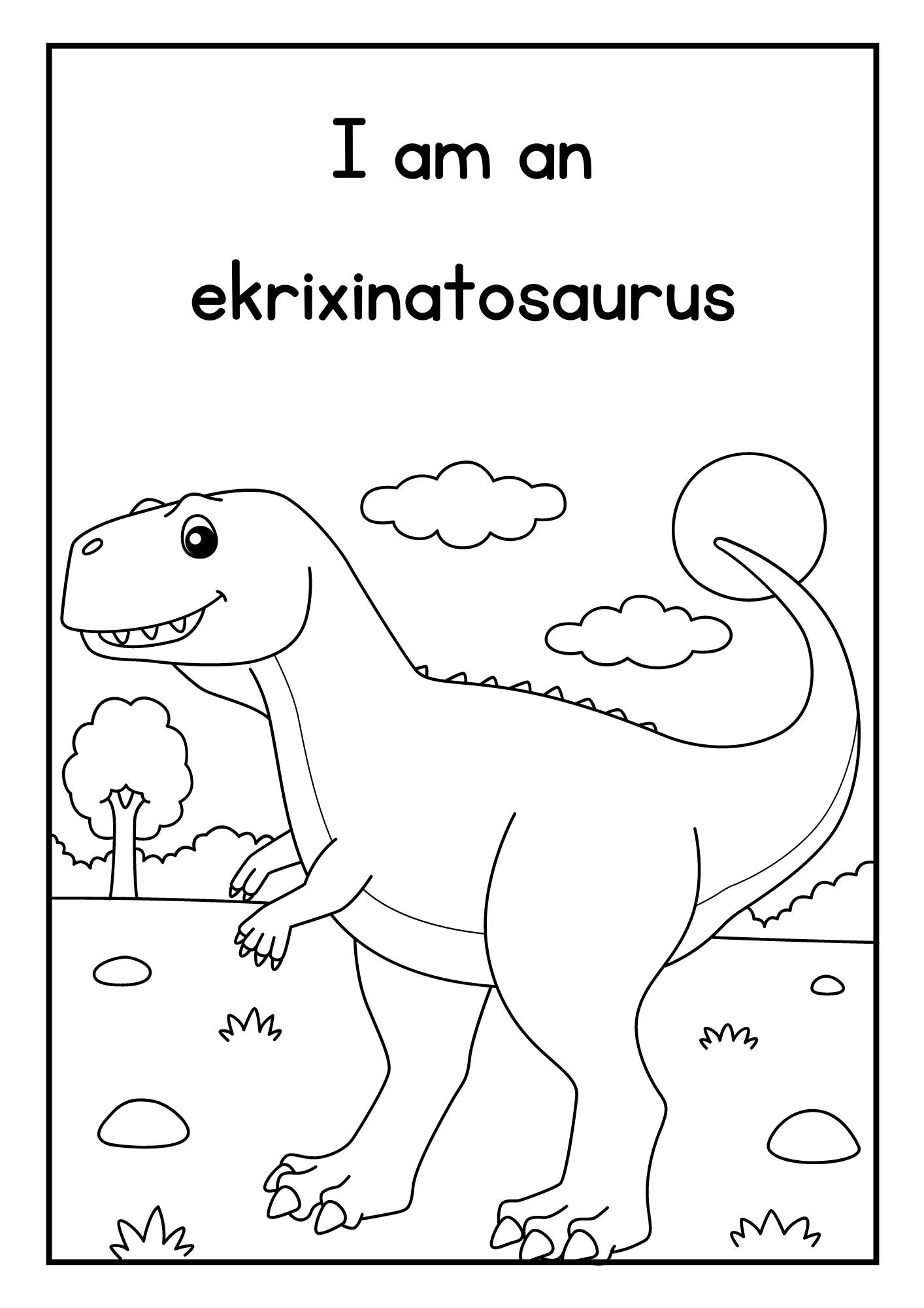 Dinosaurs Coloring Book for Kids: Fun and Educational Dinosaur Coloring ...