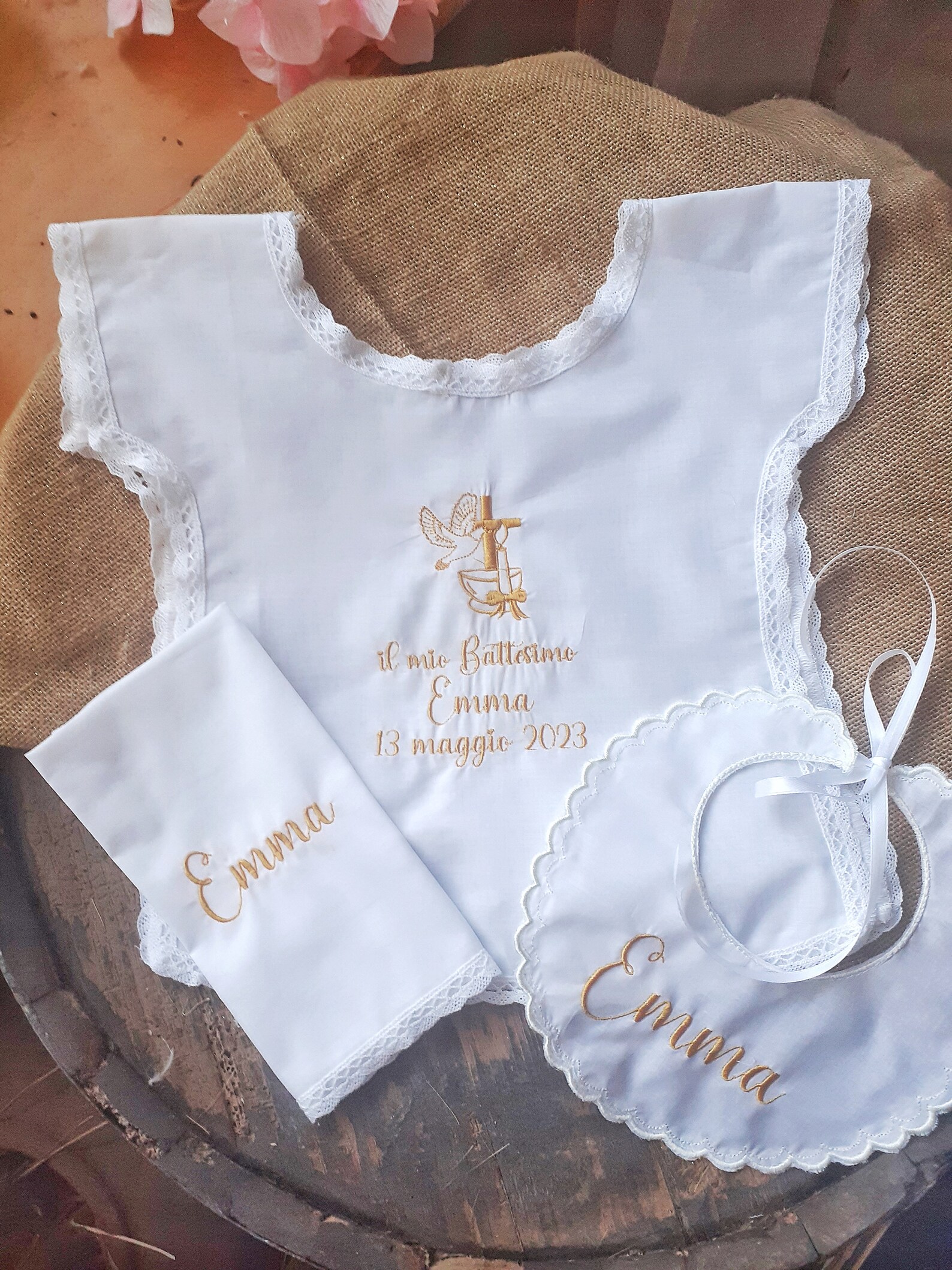 Baptismal Set Baby Baptism Set Baby Baptism Set Baptismal - Etsy
