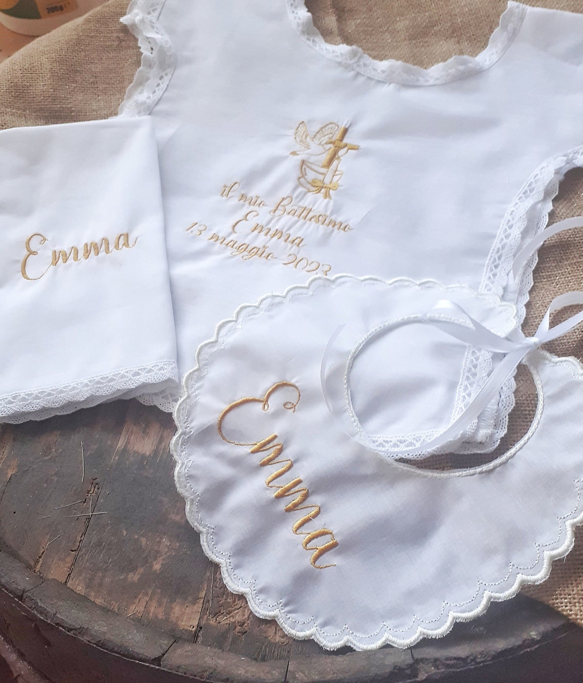Baptismal Set Baby Baptism Set Baby Baptism Set Baptismal - Etsy