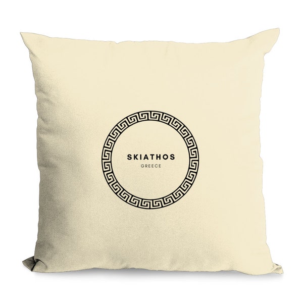 Greek Key Cushion - Etsy