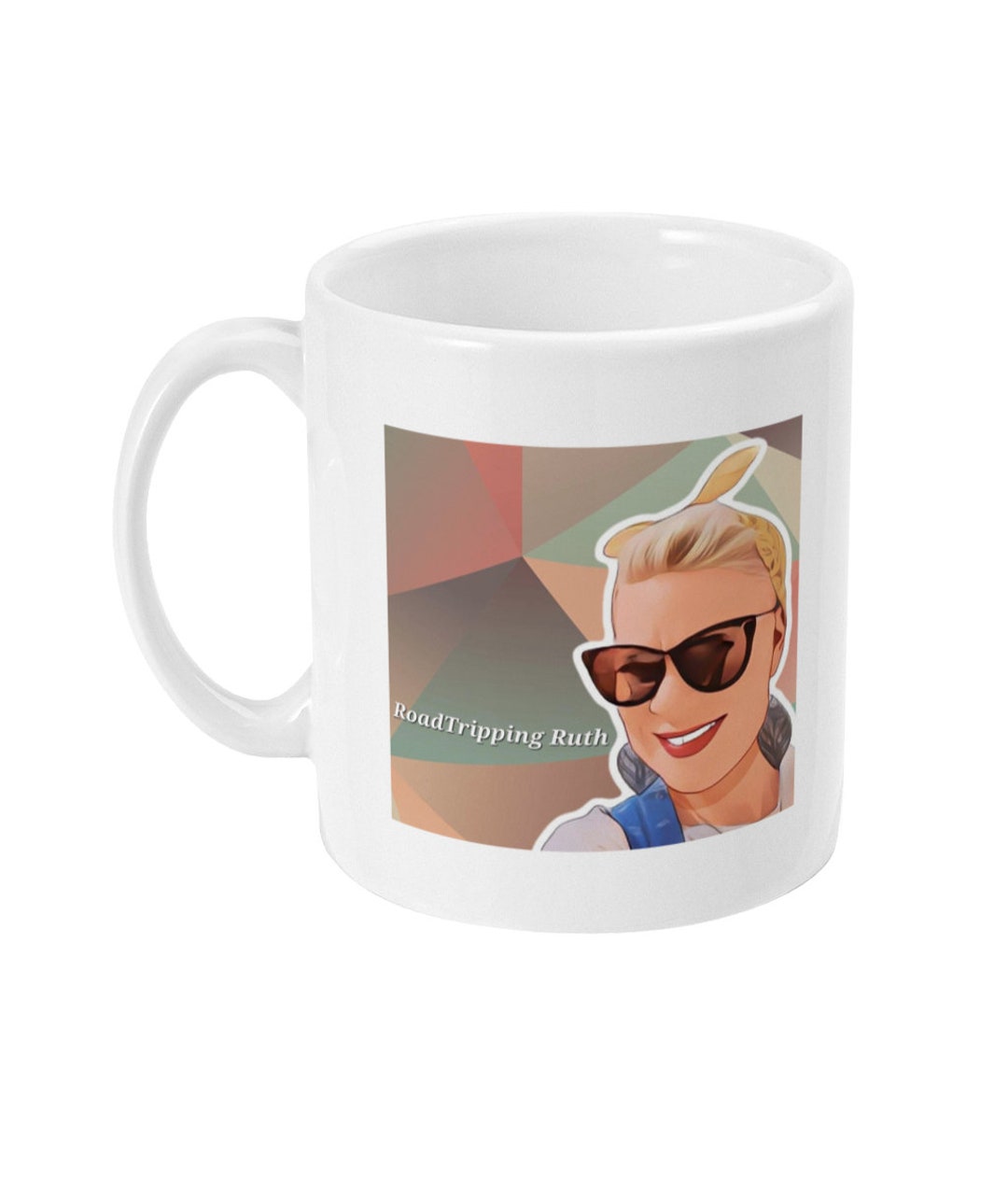 Roadtripping Ruth Classic Design Mug, 11oz Double Print Mug, Coffee Mug ...