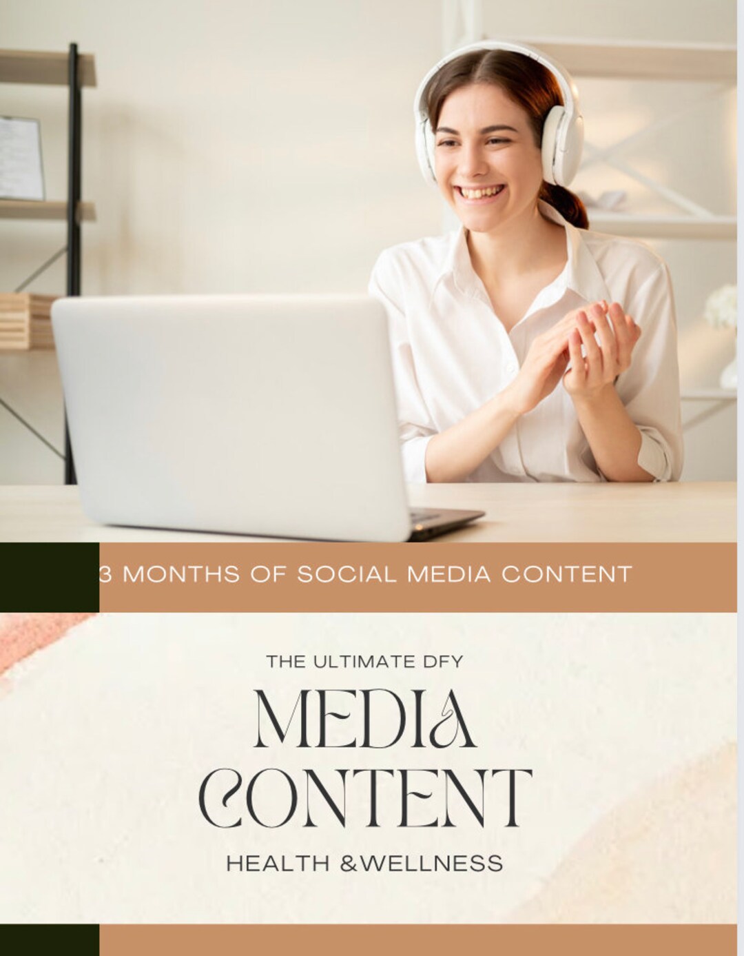 Digital Content 90-day Health & Wellness Bundle Content Ideas, Hooks ...
