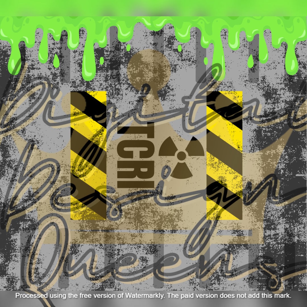 TCRI Canister/tmnt/radioactive/tumbler Wrap/drip and No Drip Included ...