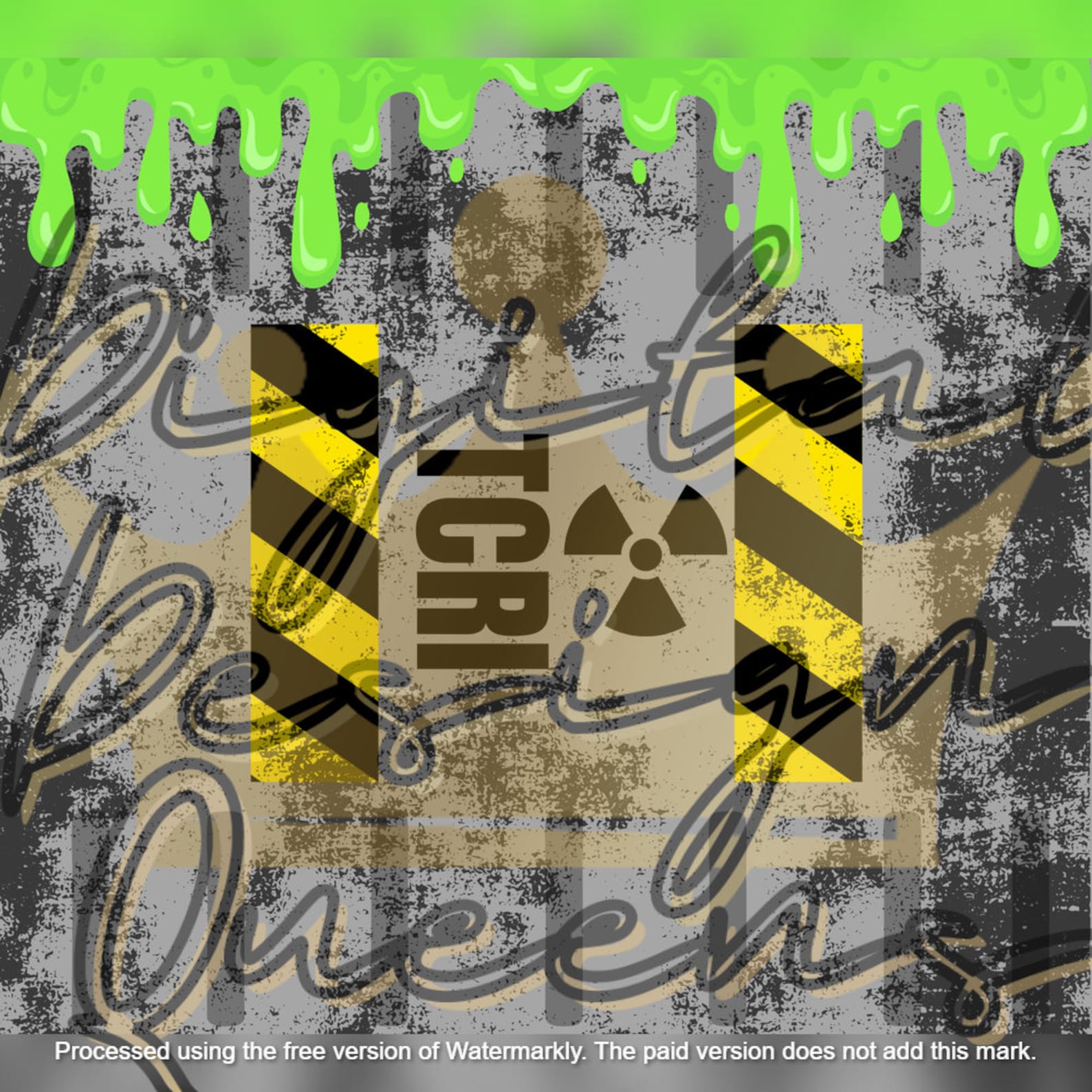 TCRI Canister/tmnt/radioactive/tumbler Wrap/drip and No Drip Included ...