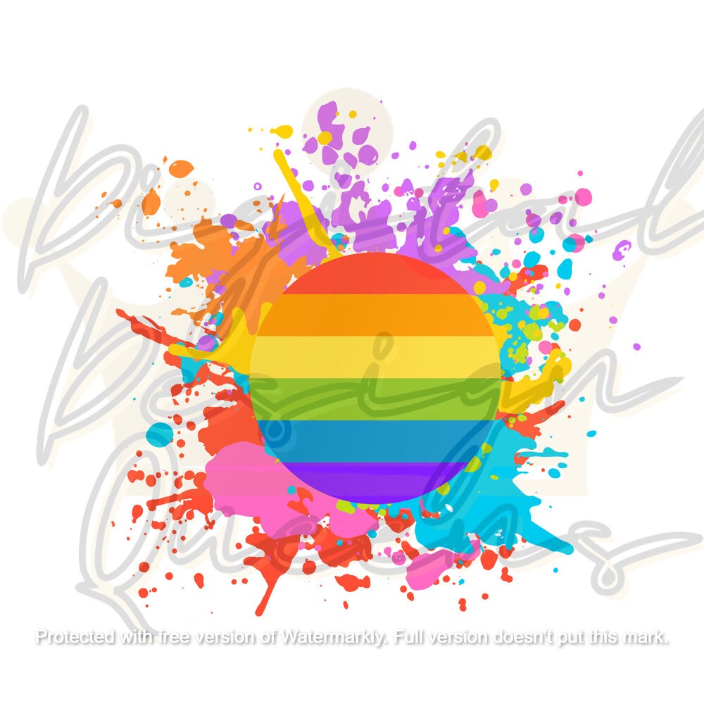 Pride Circle/background/png/digital Image/sublimation/dtf/pride - Etsy