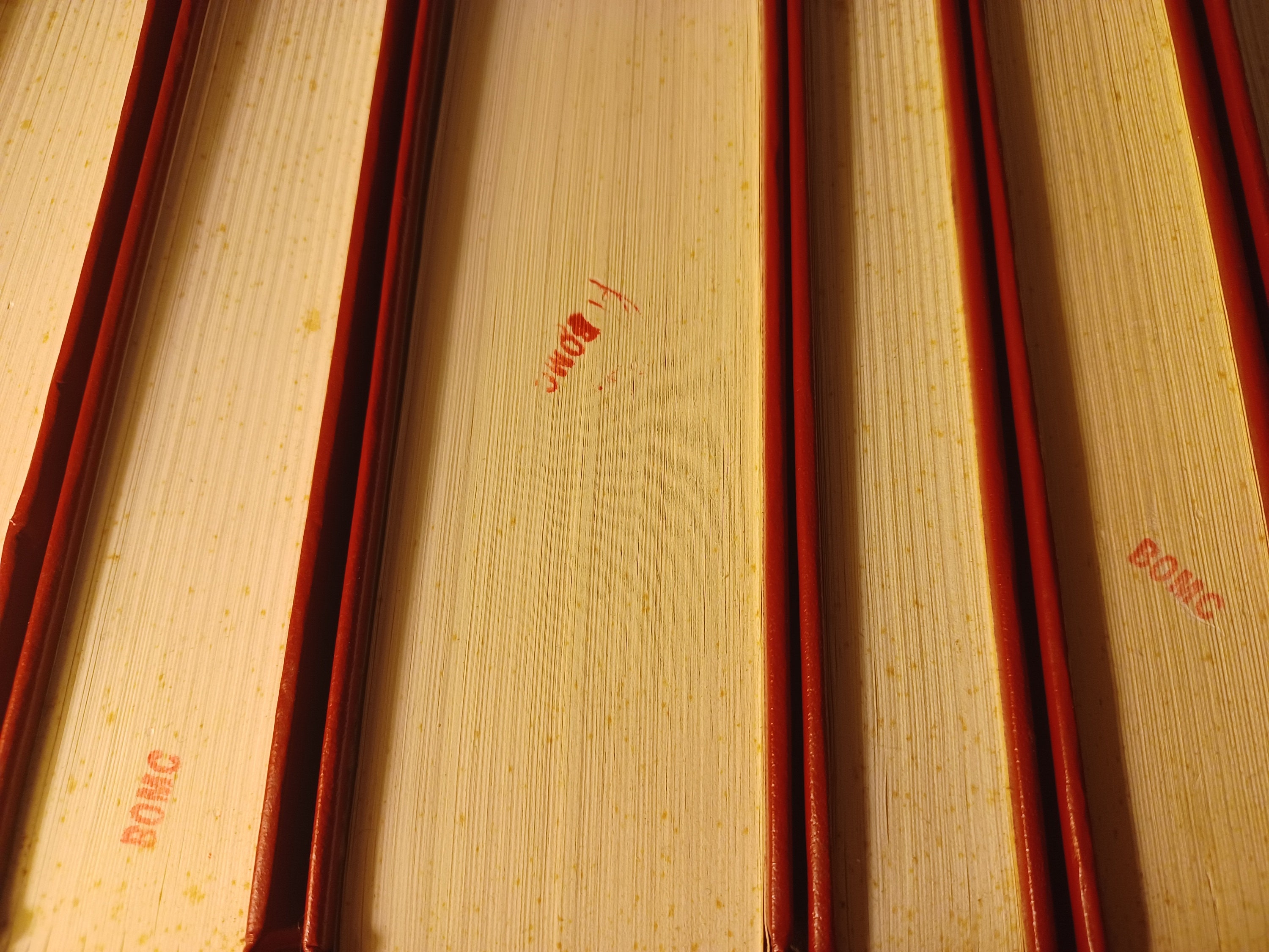 Stephen King Red Leather Library - Etsy