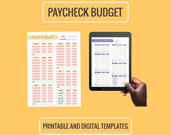 Monthly Budget Overview Template Printable Budget Binder - Etsy