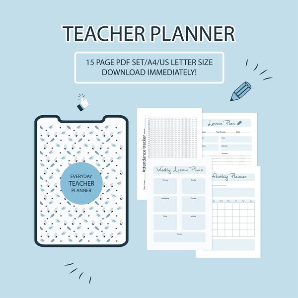 Art Teacher Planner - Etsy