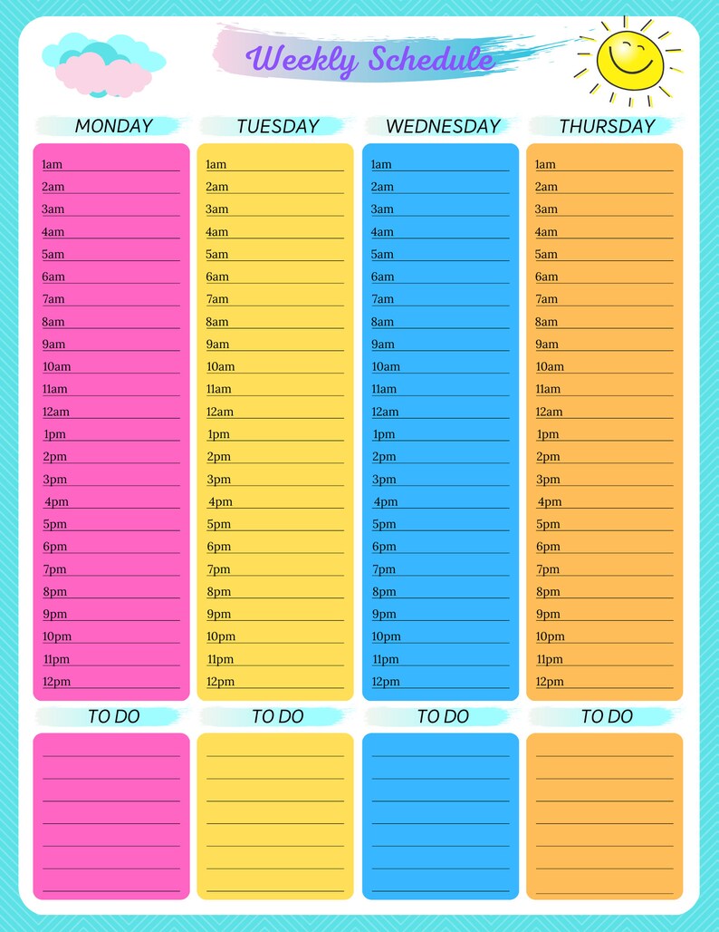 My Schedule, My Success - Plan for Productivity - Efficiently Planning ...